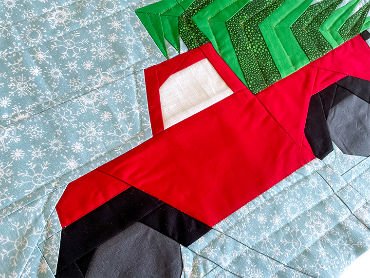 Little Red Christmas Truck Pattern – The Little Bird Designs